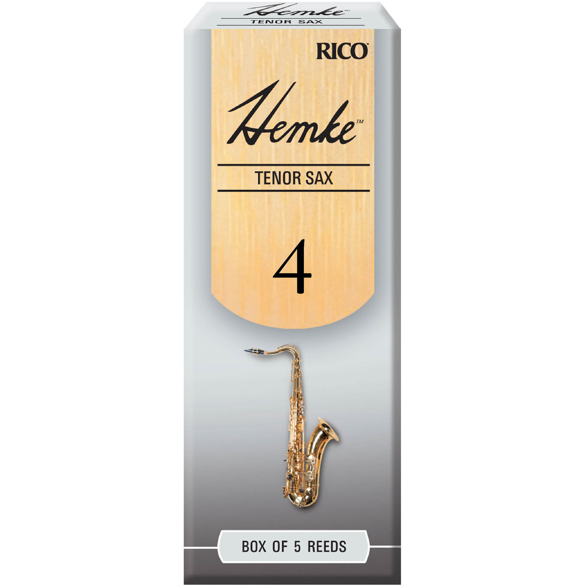Hemke Tenor Saxophone Reeds - #4, 5 Box - Cosmo Music