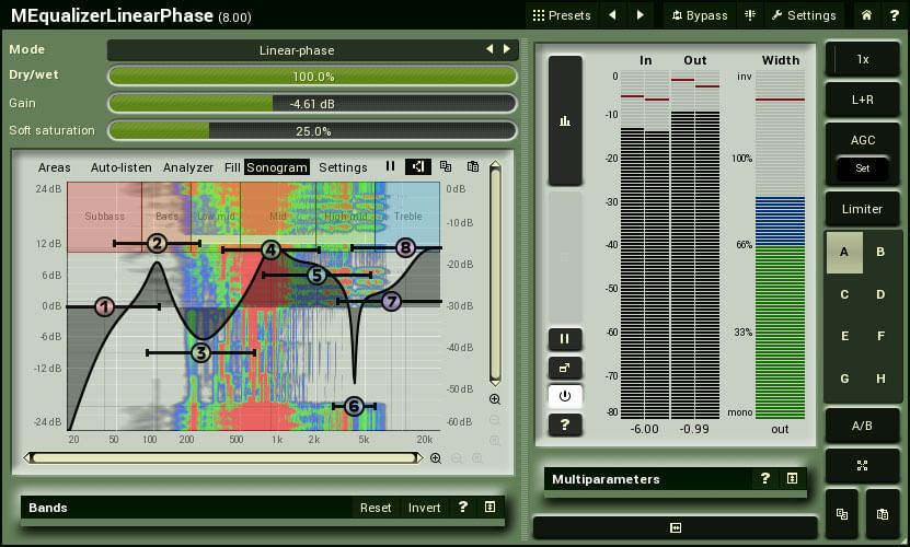 MeldaProduction MEqualizerLinearPhase - Digital Download - Cosmo Music