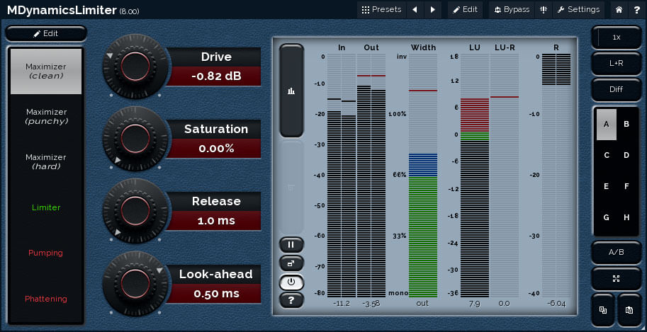MeldaProduction MDynamicsLimiter - Digital Download - Cosmo Music