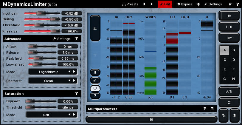 MeldaProduction MDynamicsLimiter - Digital Download - Cosmo Music