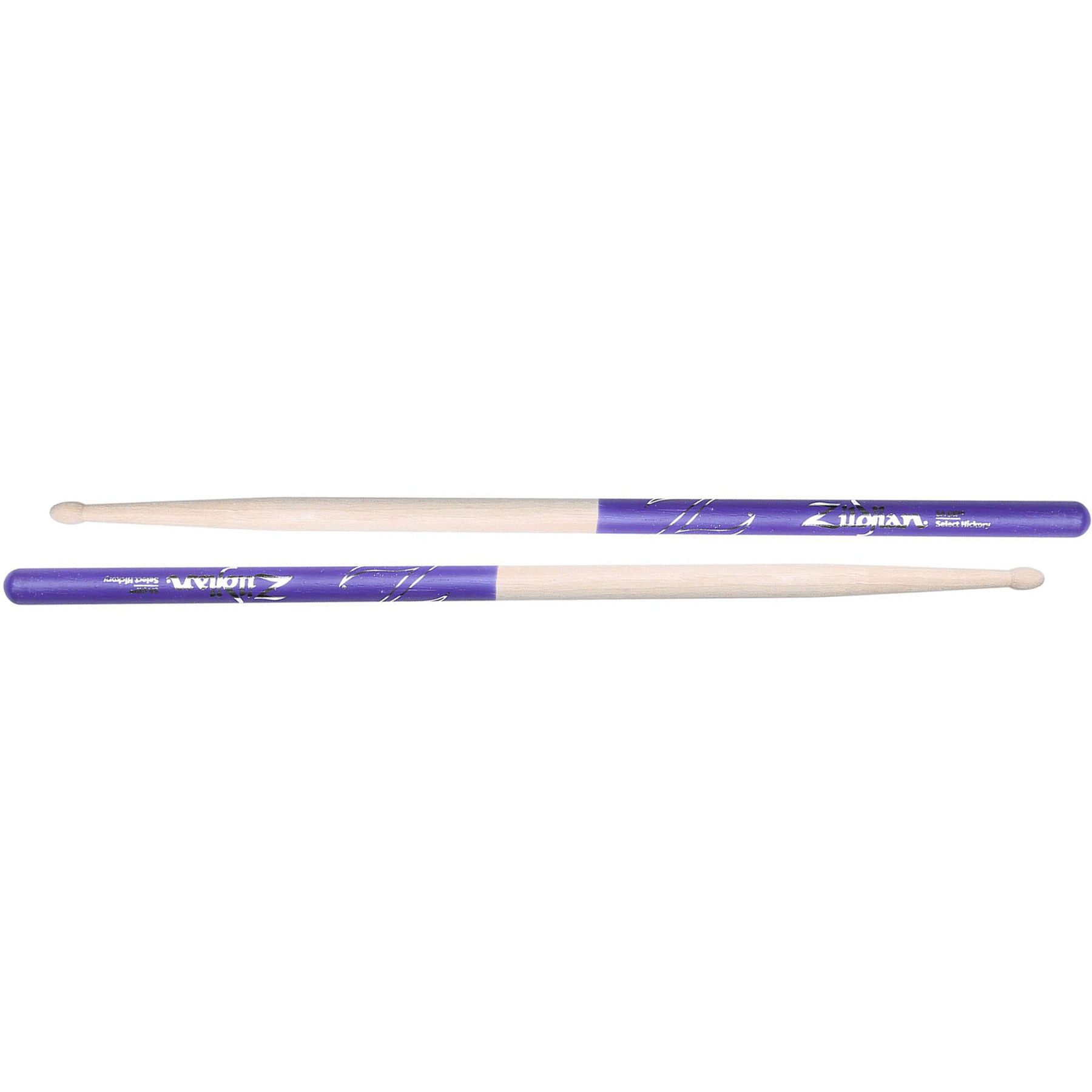 Sticks Drum Zildjian 5A Purple Dip Drumsticks - Cosmo Music