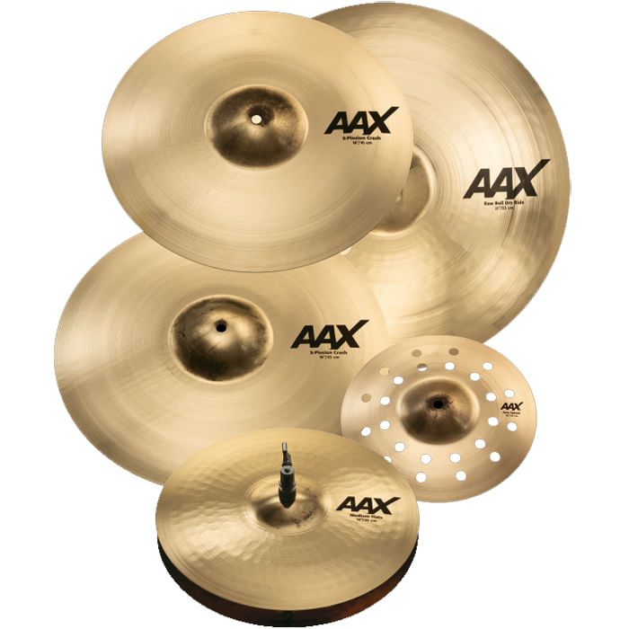 Sabian AAX Praise and Worship Pack - Brlliant, 5 Pack - Cosmo Music