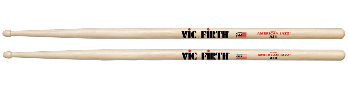 American Jazz Drum Sticks - AJ4, Hickory - Cosmo Music
