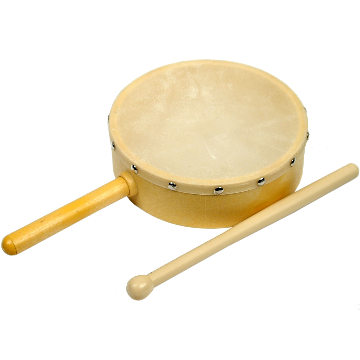 Duplex Tom Tom on a Stick with Mallet - Cosmo Music