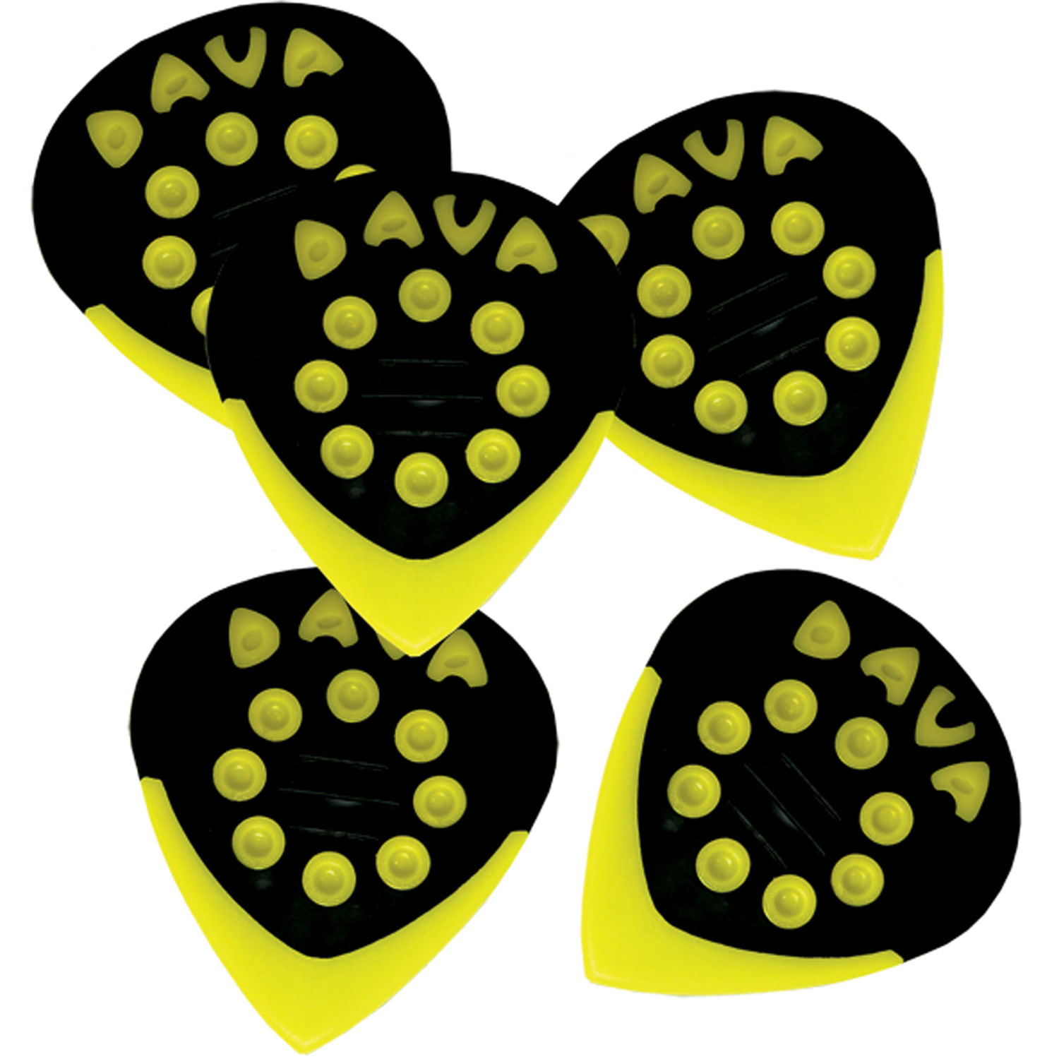 Dava Nylon Jazz Grips Picks - 36 Pack - Cosmo Music