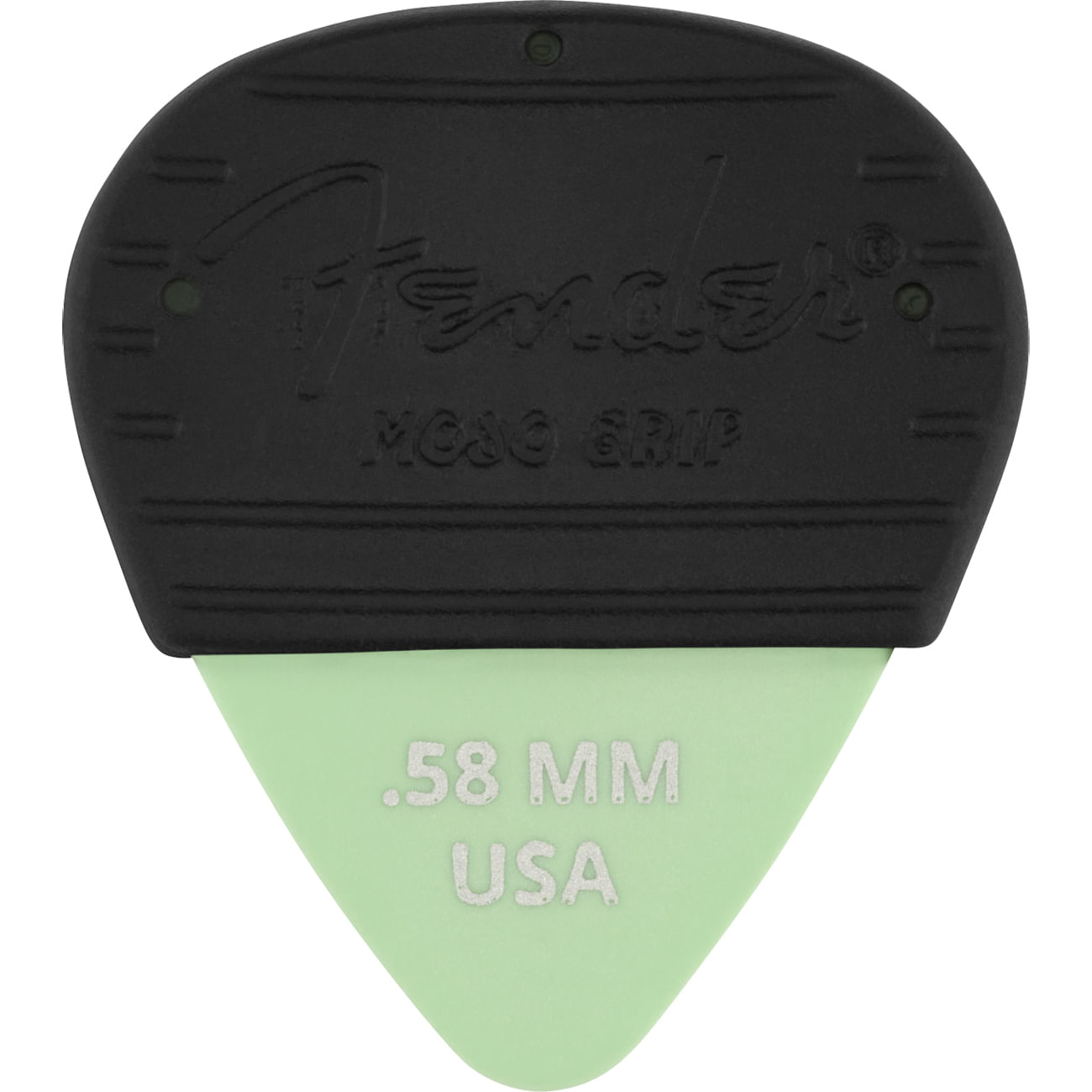 Fender Mojo Pick Grip with Dura-Tone Delrin Pick - .58 mm, 3 Pack ...