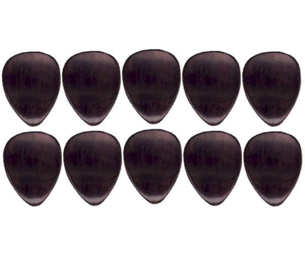 John Pearse Rosewood Sarod Picks - 10 Pack - Cosmo Music