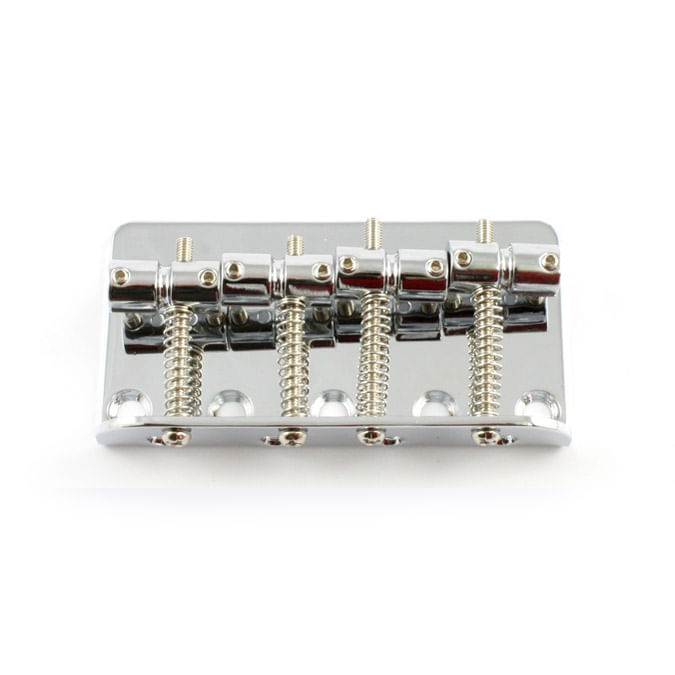 Bridge for P-Bass/J-Bass - Chrome - Cosmo Music