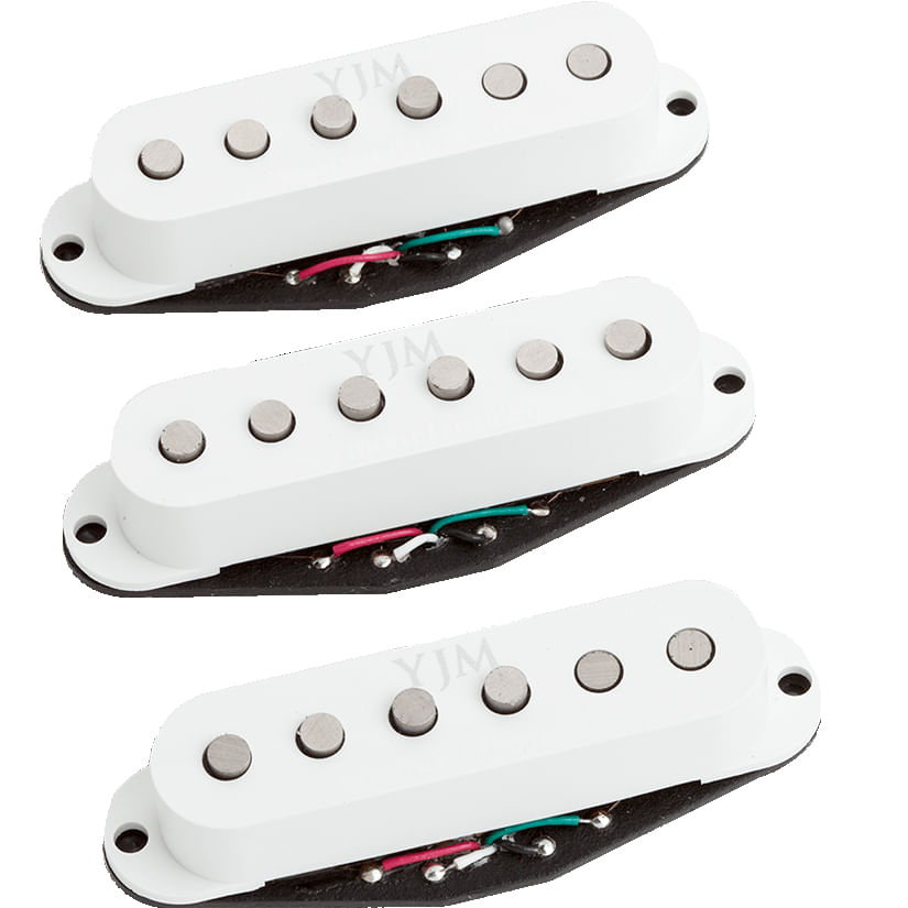 Seymour Duncan STK-S10 YJM Fury Stack Pickup Set - White - Cosmo Music