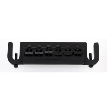 Stud Mount Adjustable Bridge - Black - Cosmo Music