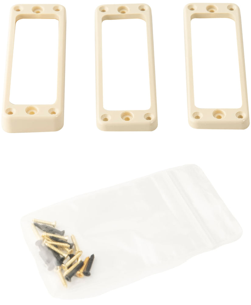PRS Narrowfield Stoptail Pickup Rings - Ivory, 3 Pack - Cosmo Music