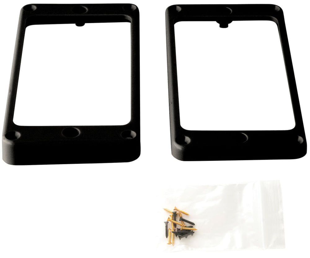 PRS Core/S2 Humbucker Stop Tail Pickup Rings - Black, 2 Pack - Cosmo Music