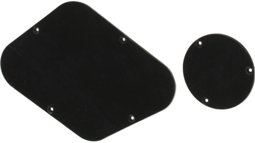 Backplates for Gibson Les Paul - Black - Cosmo Music
