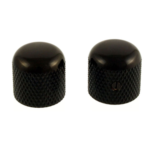 Dome Knobs - Black - Cosmo Music