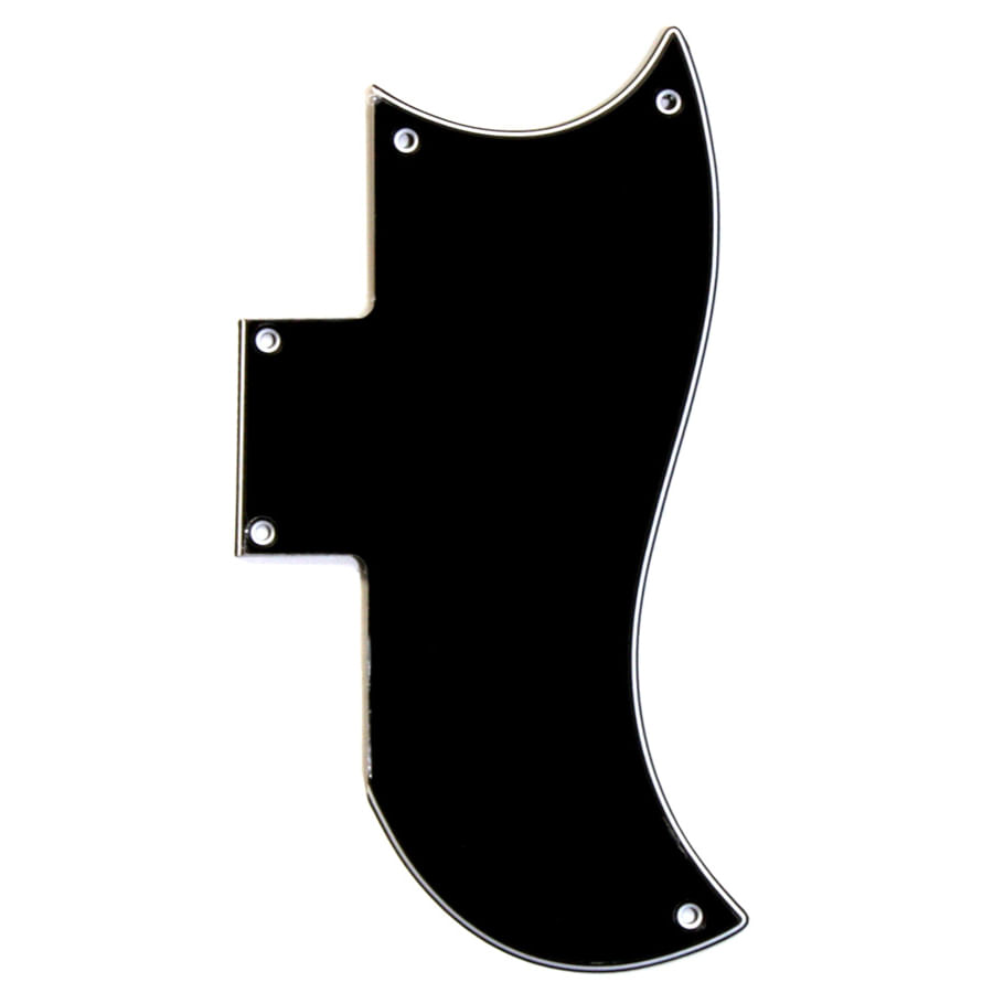 Pickguard for Gibson SG - Black, Small - Cosmo Music
