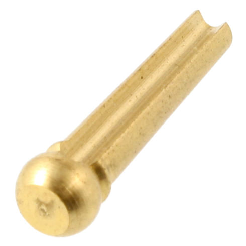 Allparts BP-0221 Metal Bridge Pins - Brass, 6 Pack - Cosmo Music
