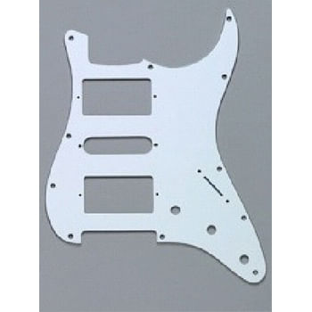 H-S-H Pickguard for Stratocaster - White - Cosmo Music