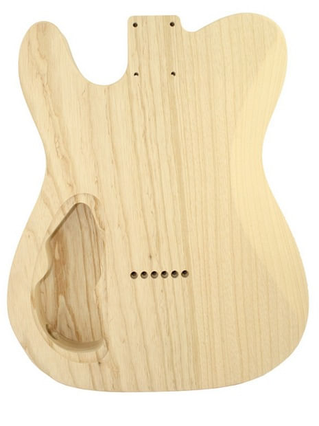 Contoured Ash Replacement Body for Telecaster - Cosmo Music