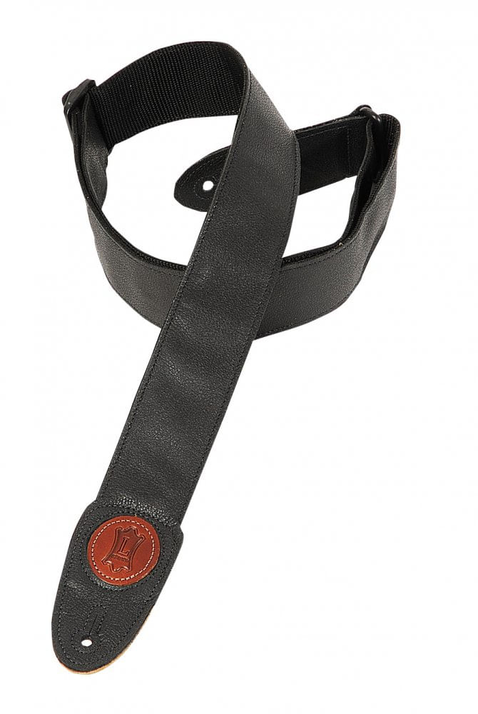 Levy's MSS7GP 2" Signature Series Garment Leather Guitar Strap - Black ...