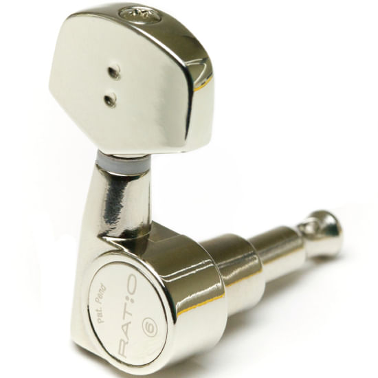 Graph Tech Ratio Tuned Machine Head - Electric 3+3, Contemporary Nickel ...