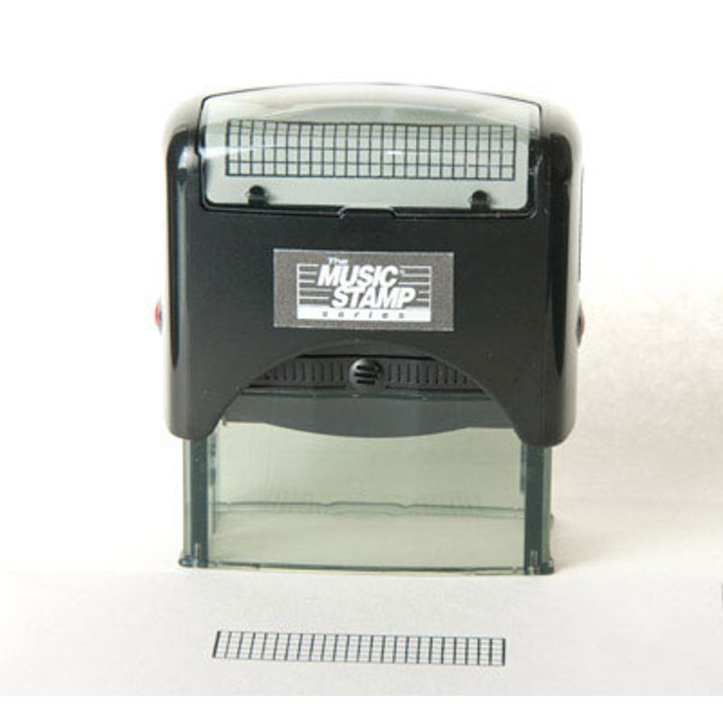 The Music Stamp 24 Fret Guitar Stamp - Cosmo Music