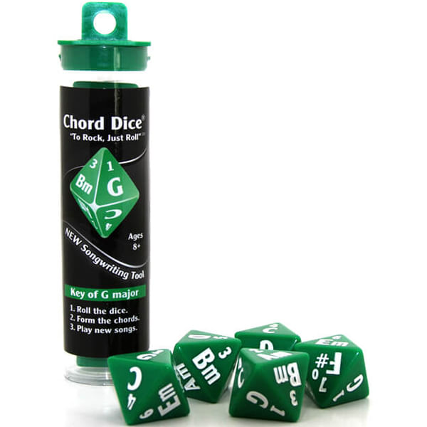 Chord Dice Key of G Major - Cosmo Music