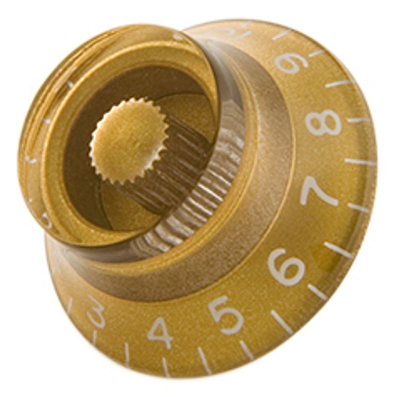 Gibson Top Hat Knobs - Gold, 4 Pack - Cosmo Music