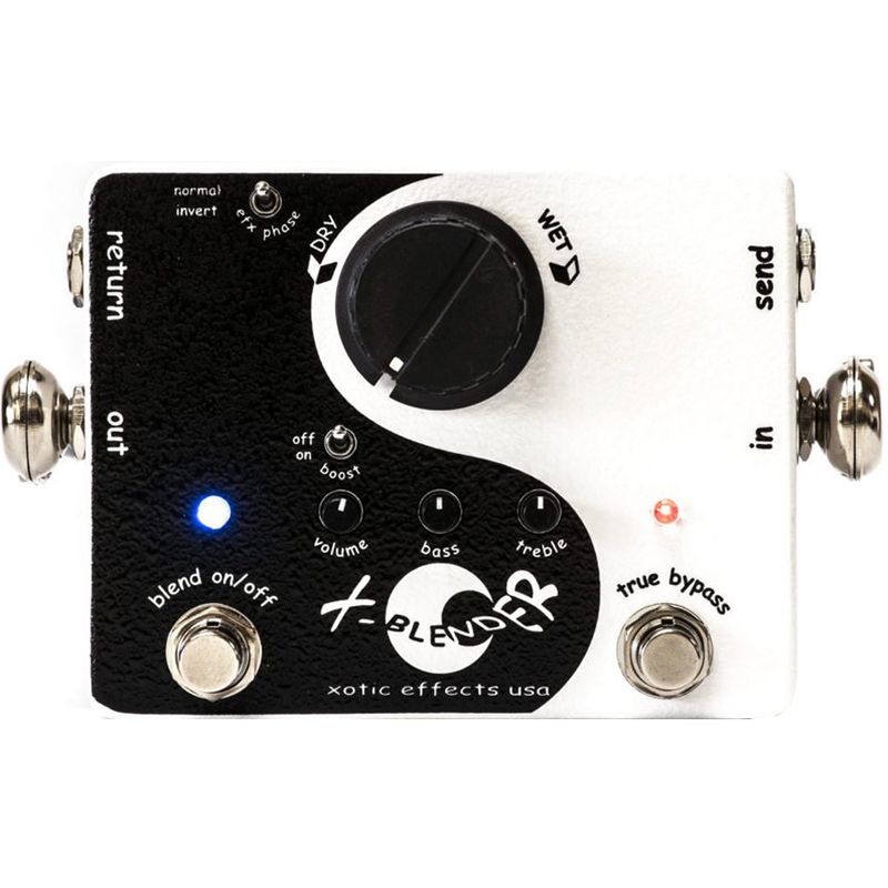 Xotic X-Blender Wet/Dry Signal Blender Pedal - Cosmo Music Xotic X-Blender Wet/Dry Signal Blender Pedal - Cosmo Music