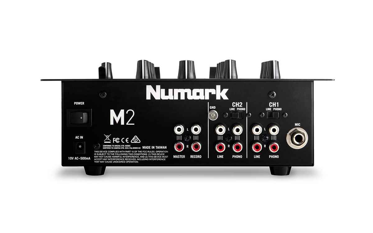 Numark M2 2-Channel Scratch Mixer - Cosmo Music