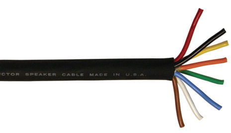 Rapco SPEAKER8 Multiconductor Speaker Cable - 13awg, 8 Conductor ...