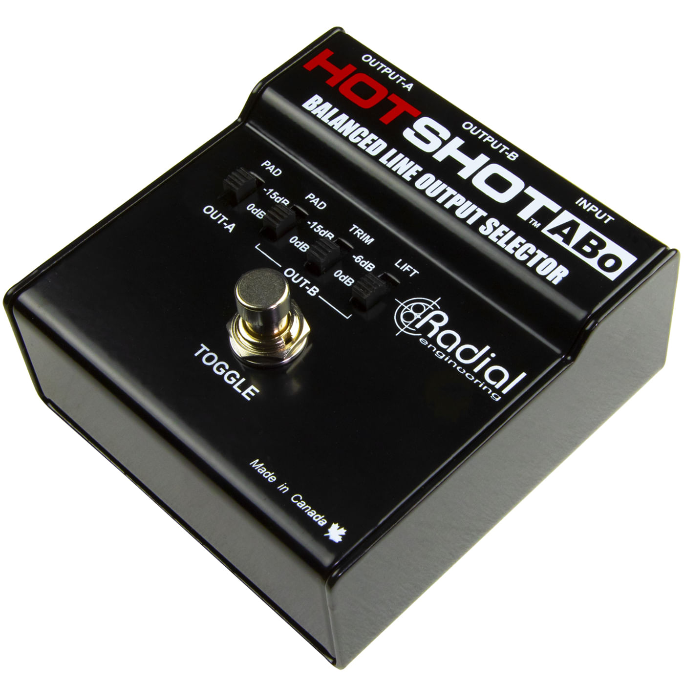 Radial HotShot ABo Line Output Selector - Cosmo Music