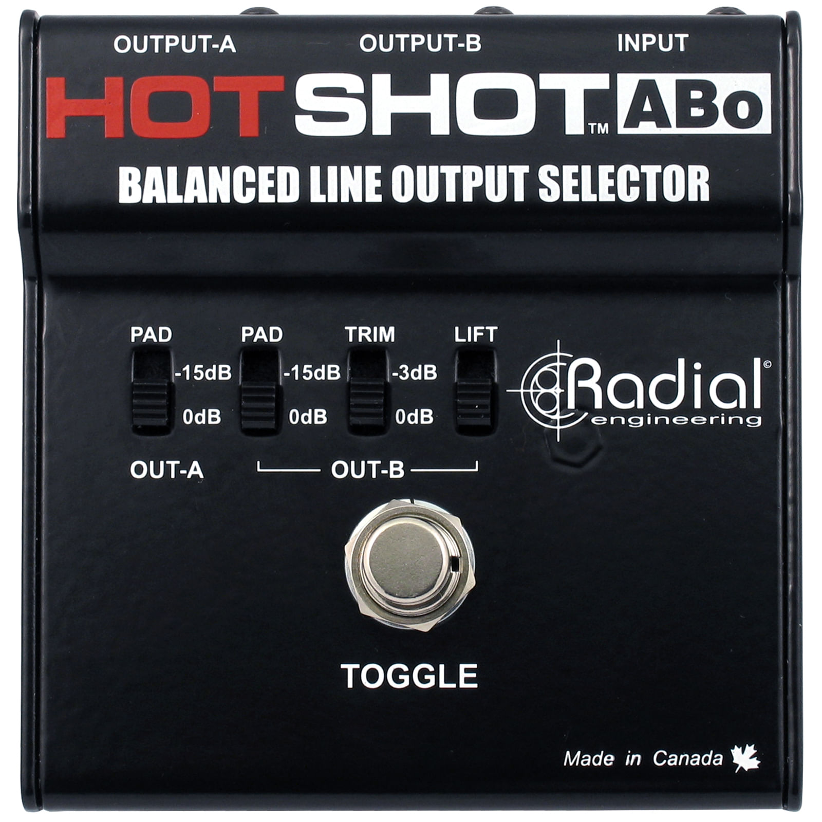 Radial HotShot ABo Line Output Selector - Cosmo Music
