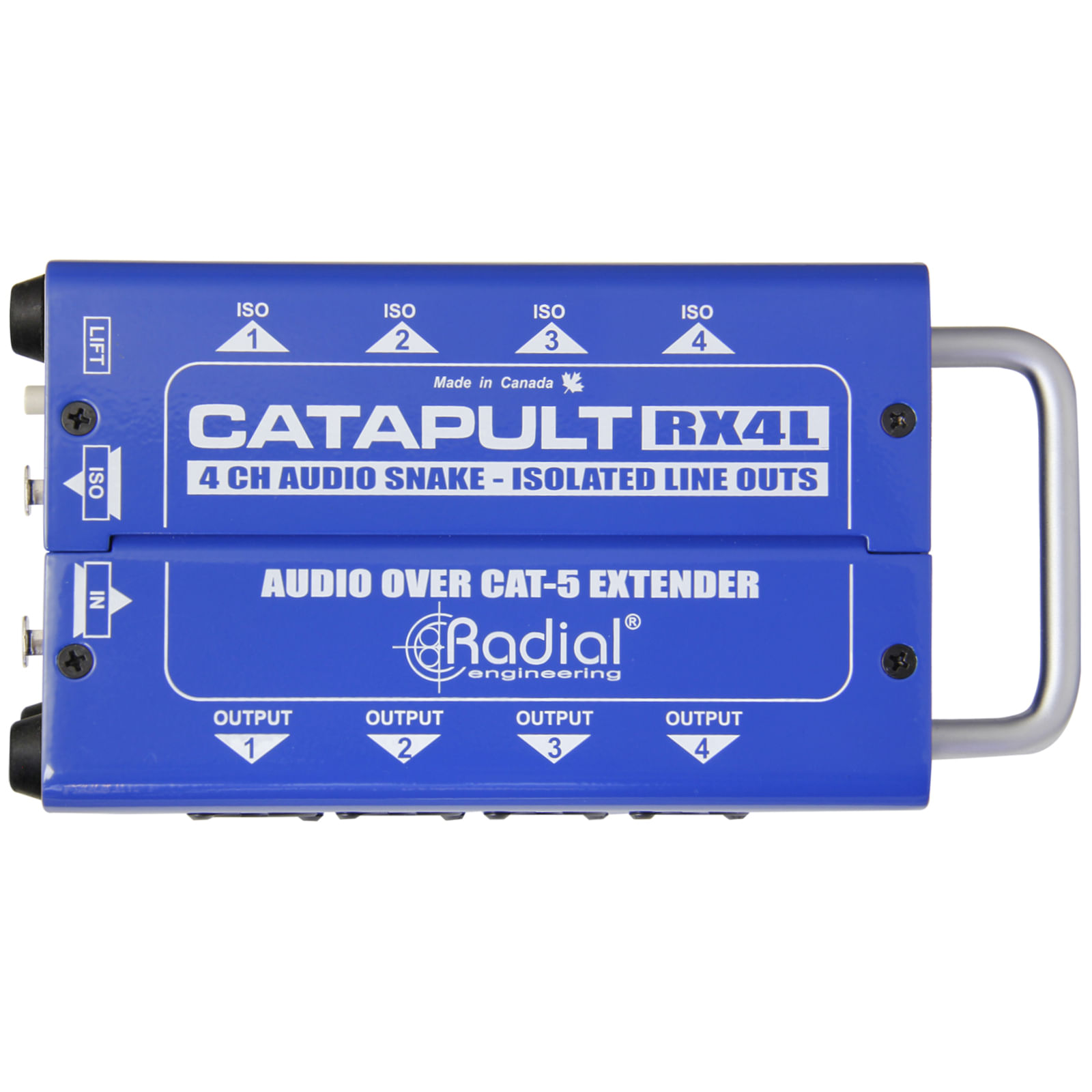 Radial Catapult RX4L Cat 5 Analog Snake - Cosmo Music