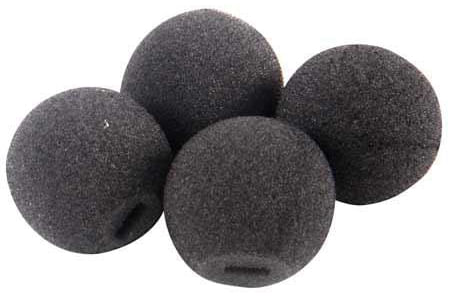 Shure SM93 / WL93 Microphone Windscreens - Black, 4 Pack - Cosmo Music