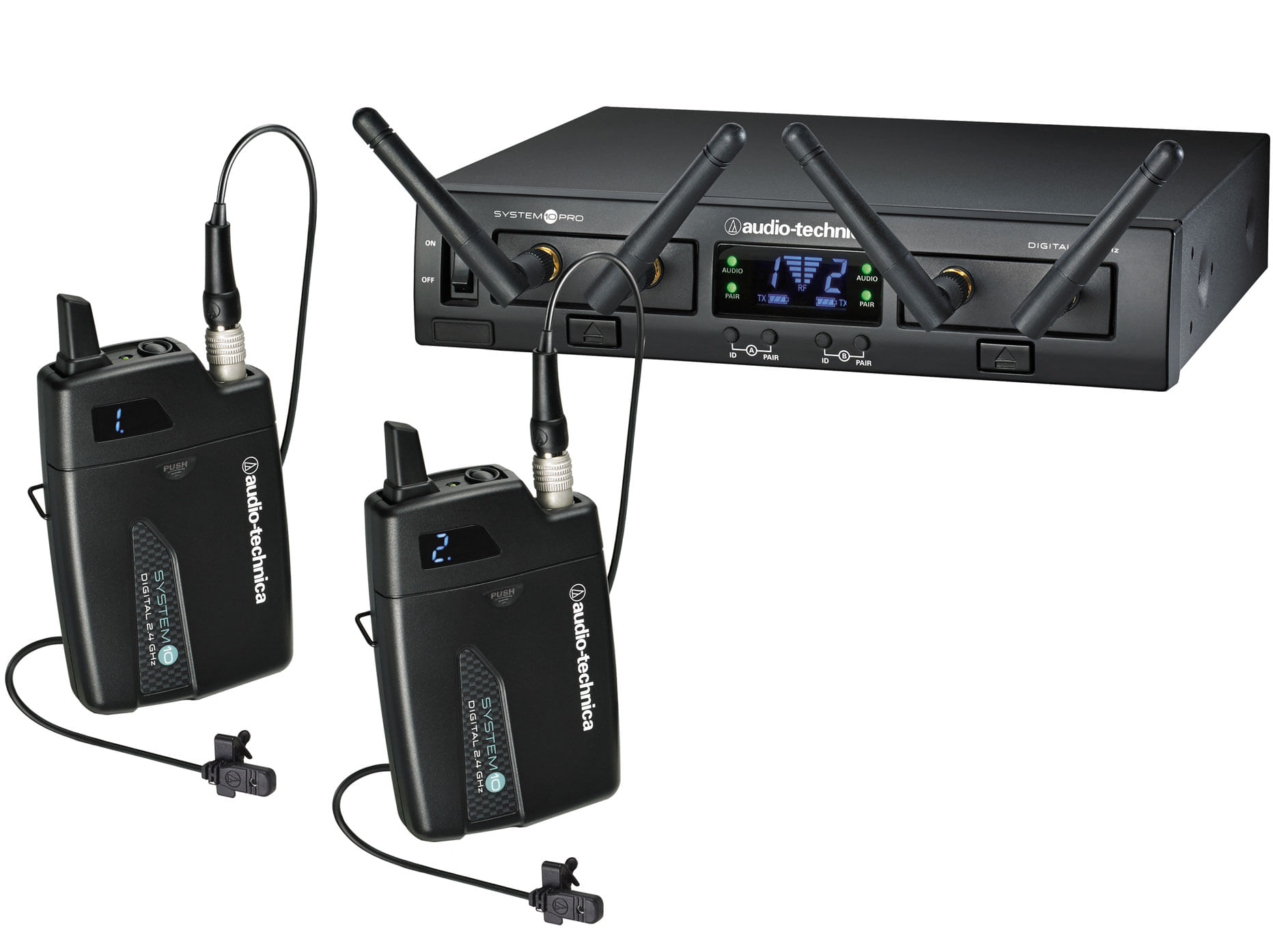 Audio-Technica ATW-1311L System PRO Rack-Mount Digital Wireless Systems ...
