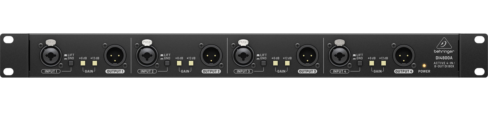 Behringer DI4800A 4-Channel DI Box - Cosmo Music