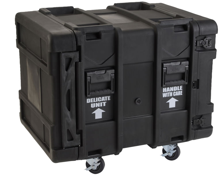 SKB 10U Roto Shockmount Rack Case - 24" Deep - Cosmo Music