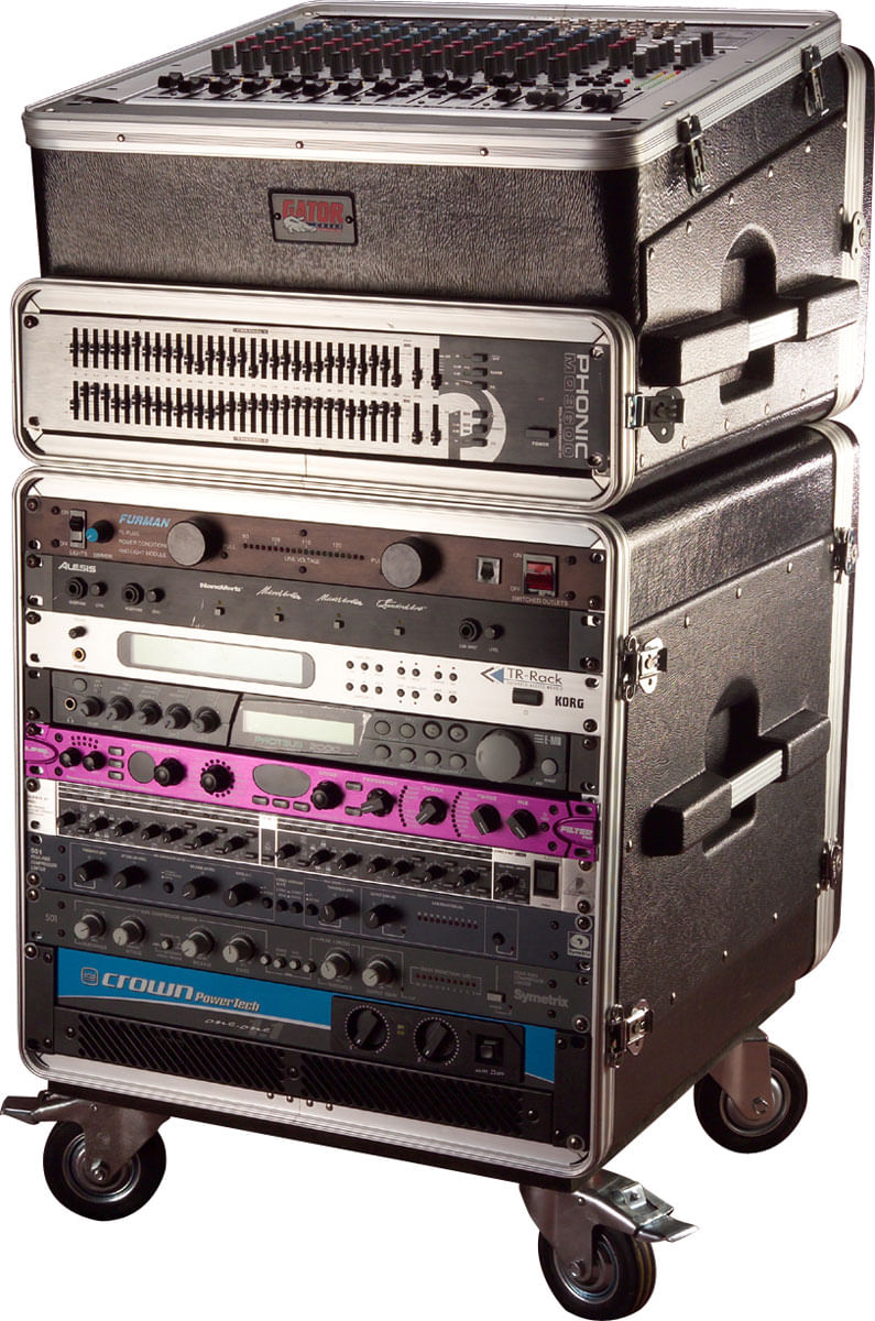 Gator 10U Rack Base with Casters - Cosmo Music