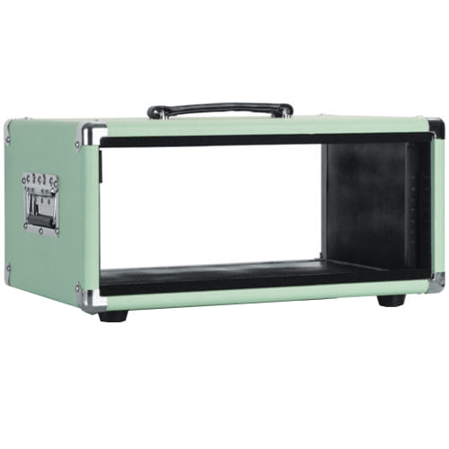 Gator Retro Rack Vintage Amp Vibe Rack Case - 4U, Seafoam Green - Cosmo ...