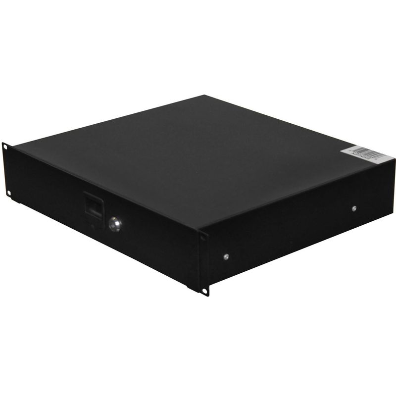 Odyssey 2U Rack Mountable Locking Drawer - 19" - Cosmo Music