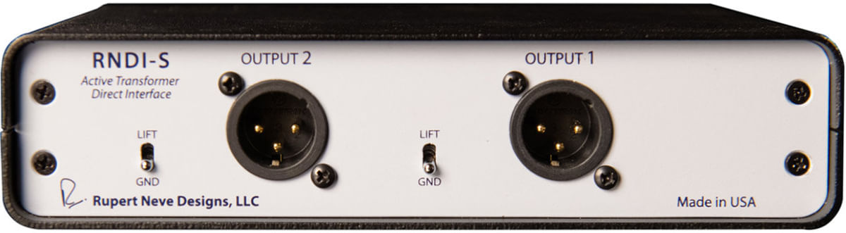Rupert Neve Designs RNDI-S Stereo Active Transformer Direct Interface ...