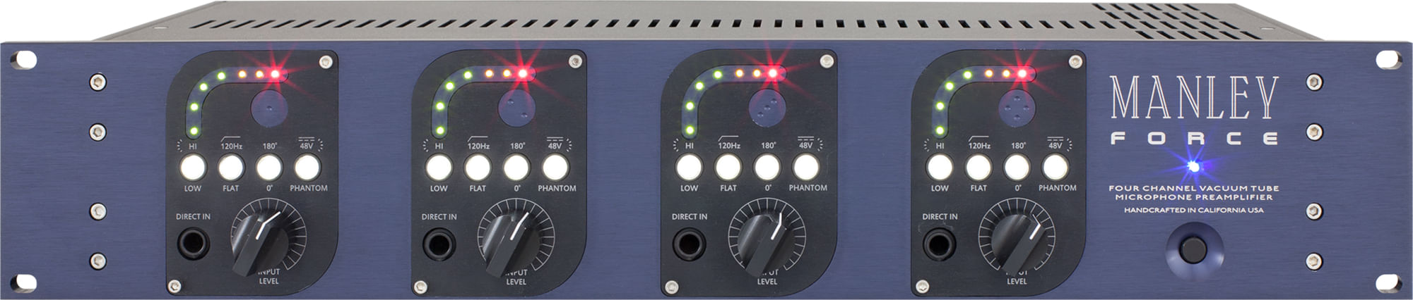 Manley Force 4-Channel Tube Microphone Preamp - Cosmo Music