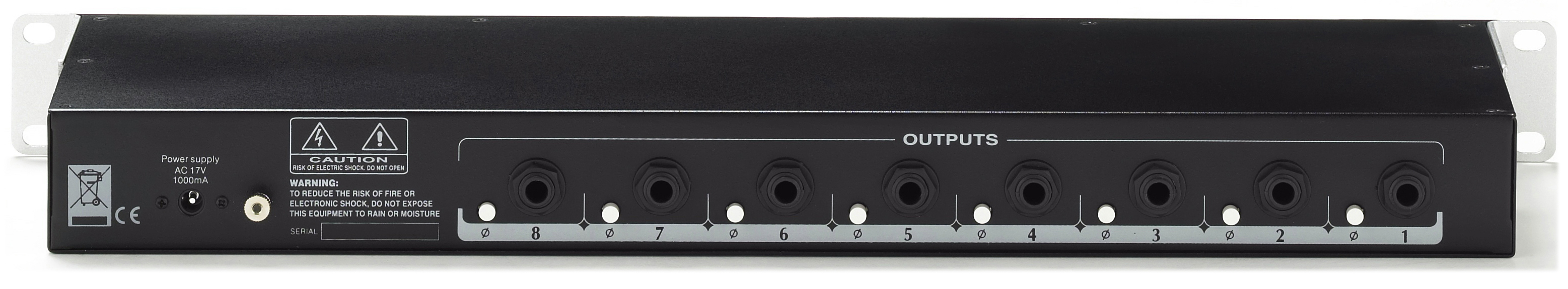 SM Pro PR8E 8 Channel Microphone Preamp - Cosmo Music