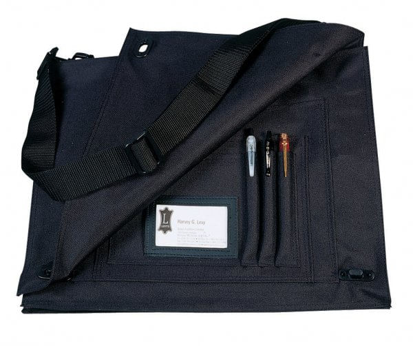 Levy's LVS Polyester Briefcase - Black - Cosmo Music