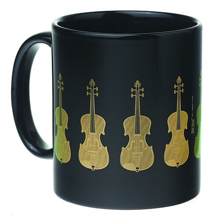 Violin Mug - Black/Gold - Cosmo Music
