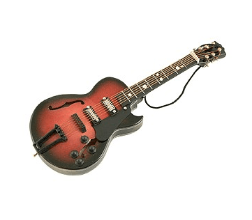Gibson Acoustic Guitar Ornament - Brown - Cosmo Music