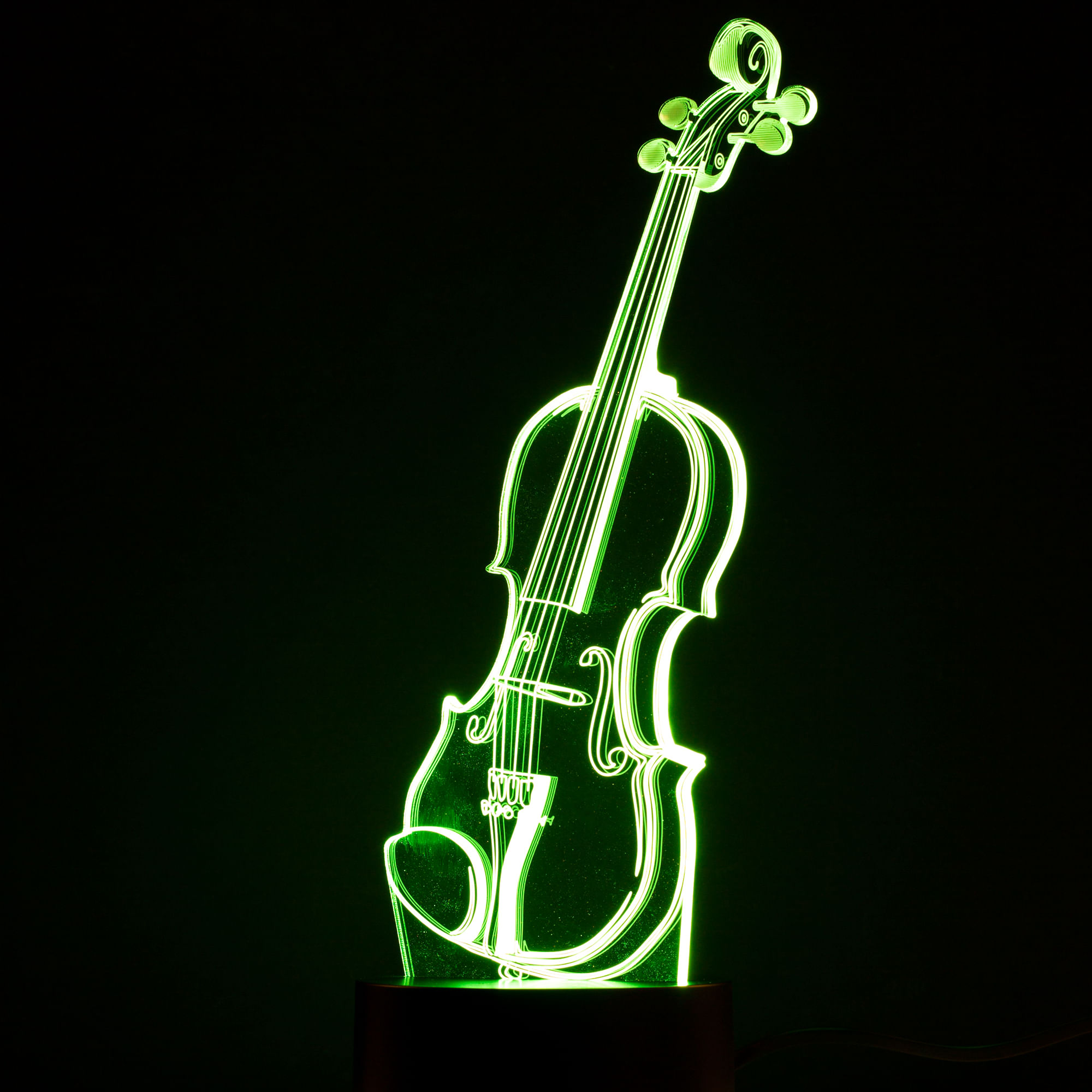 3D Violin LED Lamp - Cosmo Music