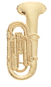 Upright Tuba Pin - Cosmo Music