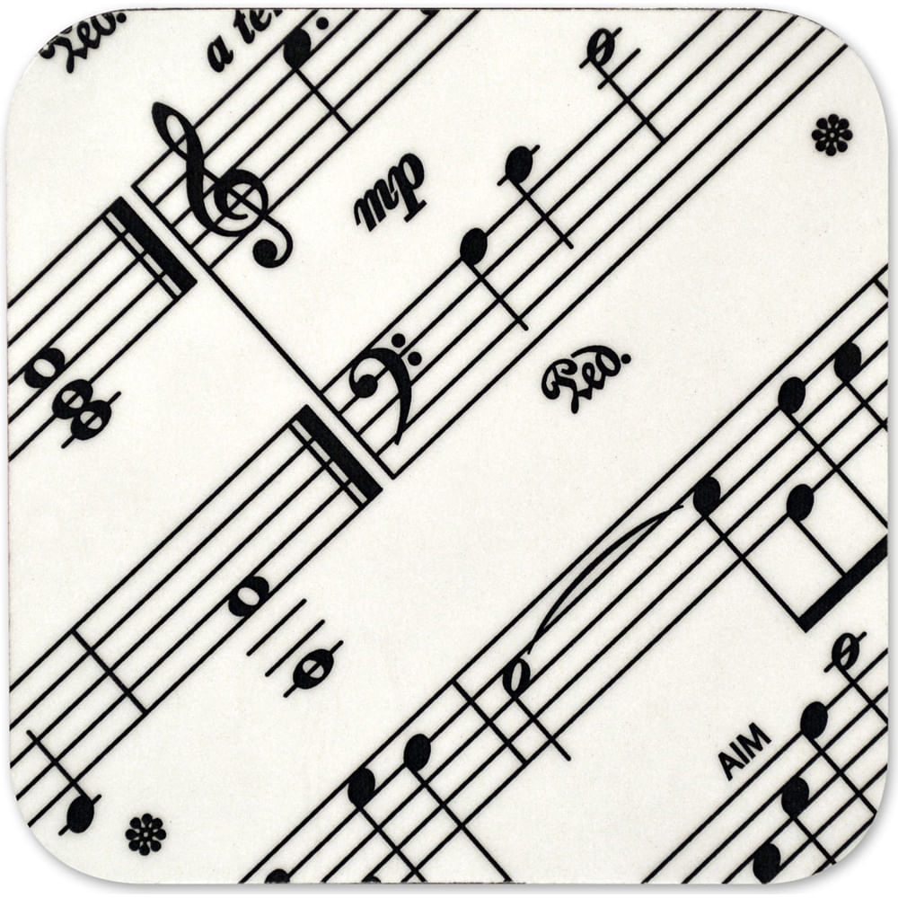 Sheet Music Coaster - Cosmo Music