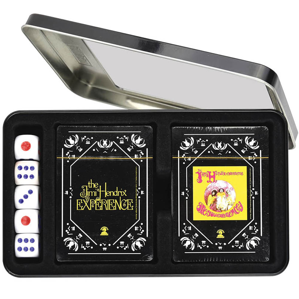 Jimi Hendrix Are You Experienced Double Deck Playing Card Tin Set ...
